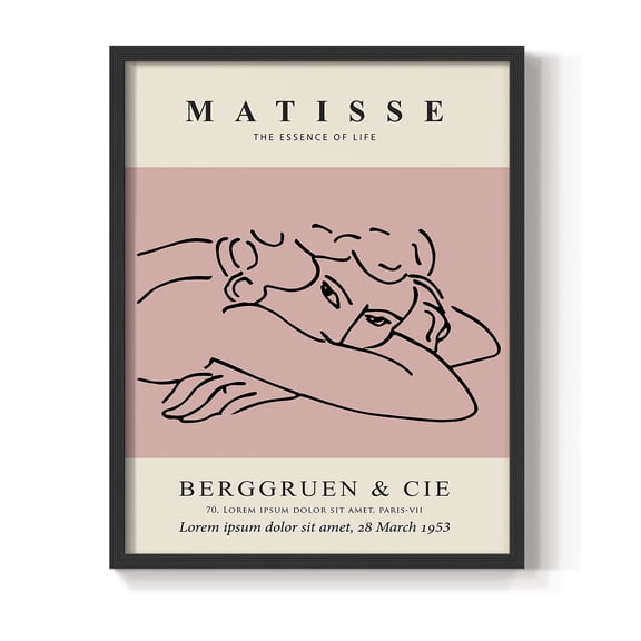 Matisse CCC in Solid Wood 11 x 14 Framed Print - Walmart.com