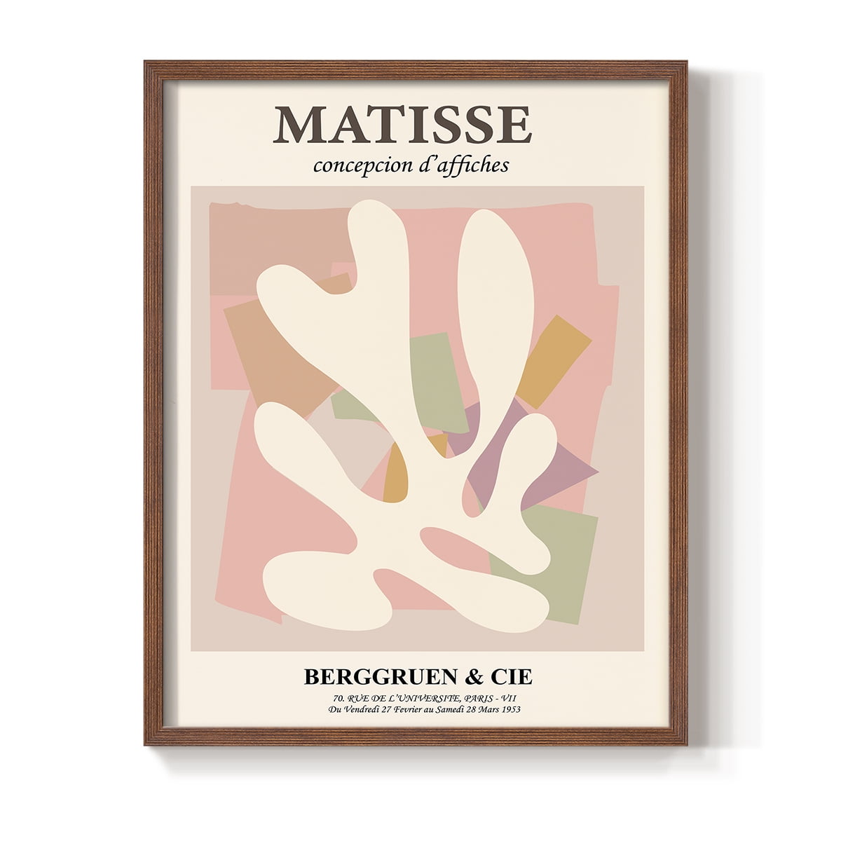 Matisse LV Framed Print - Solid Wood - Walmart.com