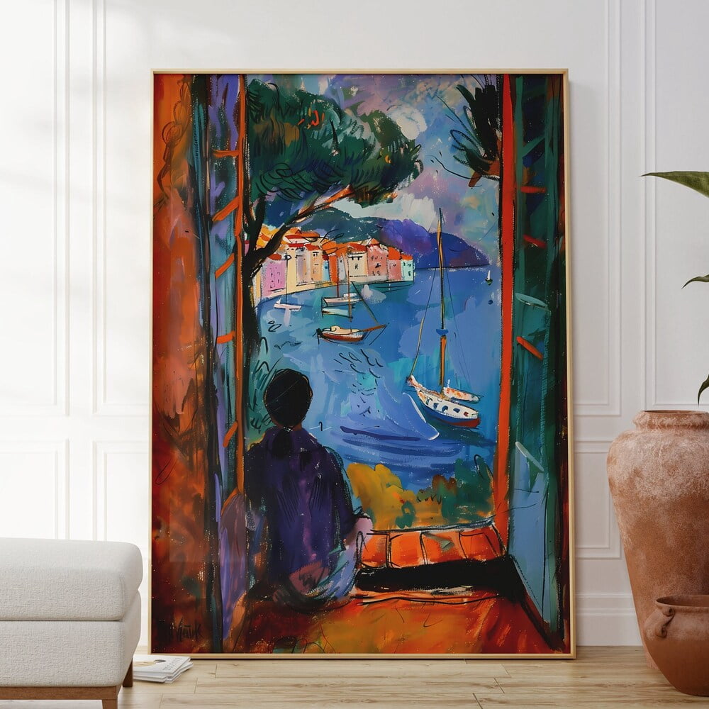Matisse Poster - Boats, Henri Matisse Wall Art, Colorful Picture As ...
