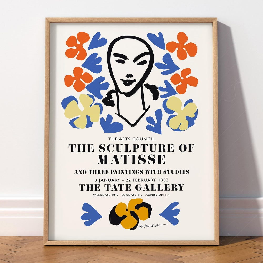 Matisse Print, Exhibition Poster, Matisse Lithography, Gift For Him ...