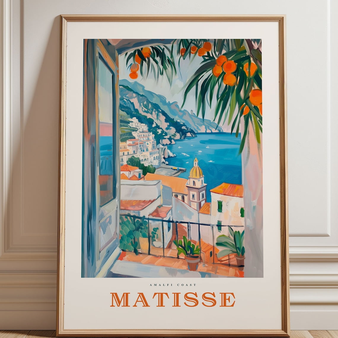 Matisse Print, Italy Wall Art, Large Wall Art, Coastal Decor, Trendy Wall Art, Matisse Inspired ...