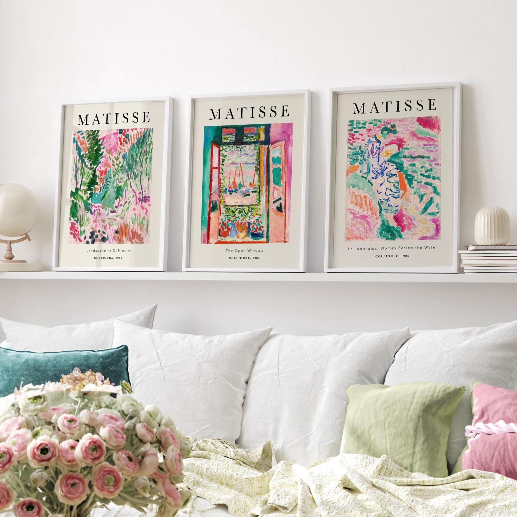 Matisse Prints Henri Matisse Poster Matisse Wall Art The Open Window La ...