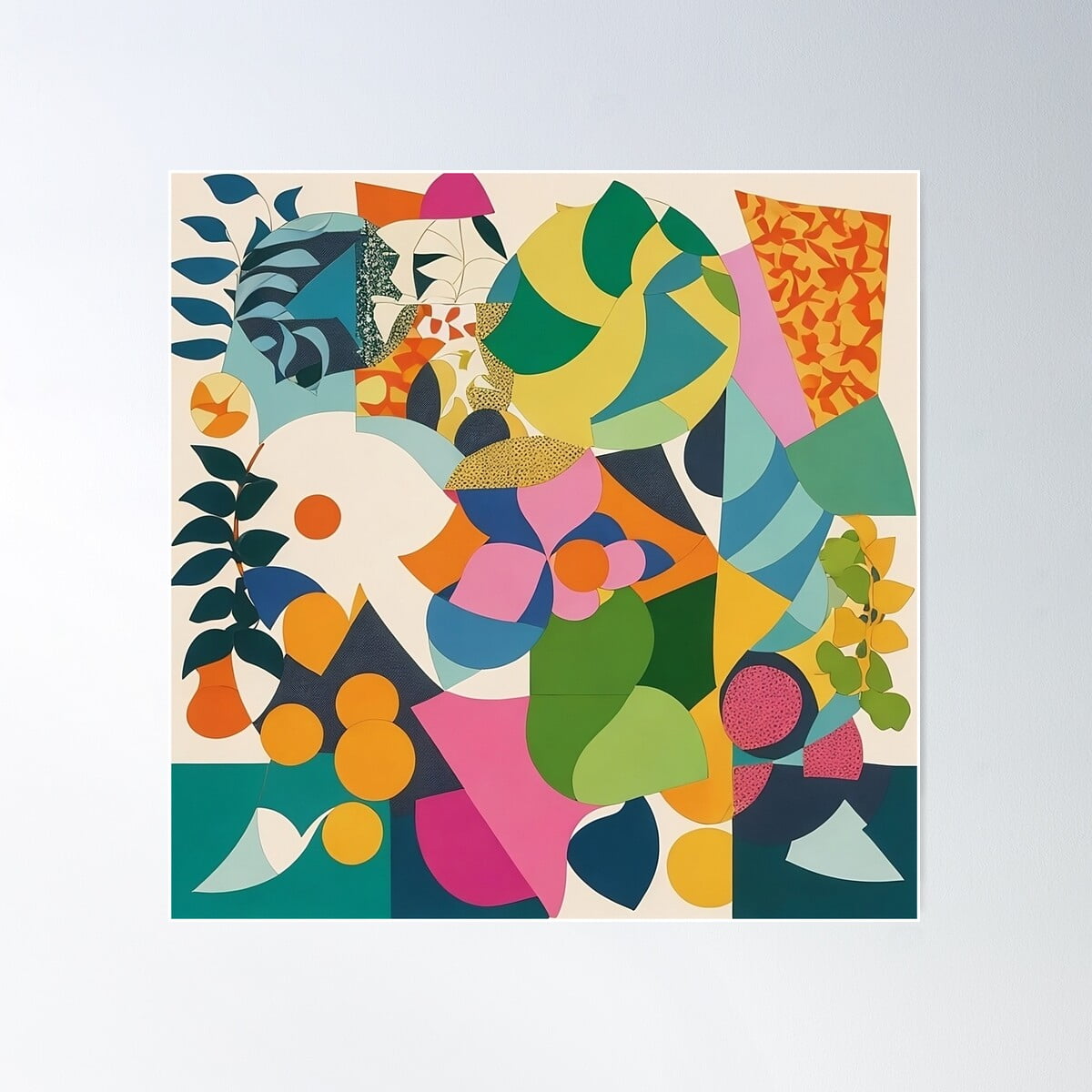 Matisse'S Cut-Out Delight: Digital Pattern Inspired By Henri Matisse'S ...