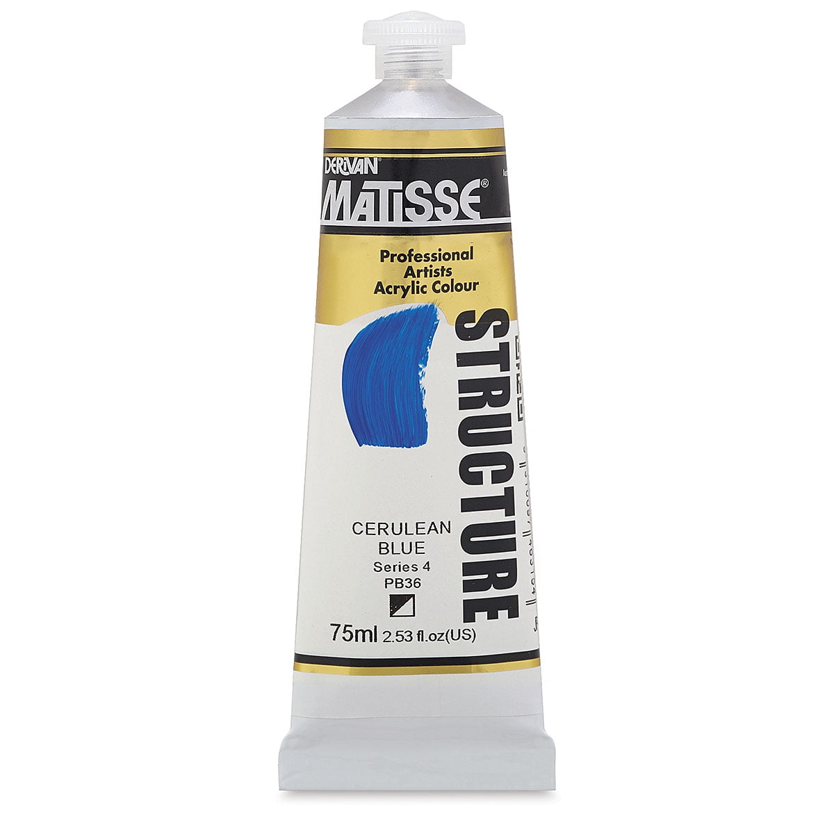 Matisse Structure Paint - Cerulean Blue, 75 ml - Walmart.com