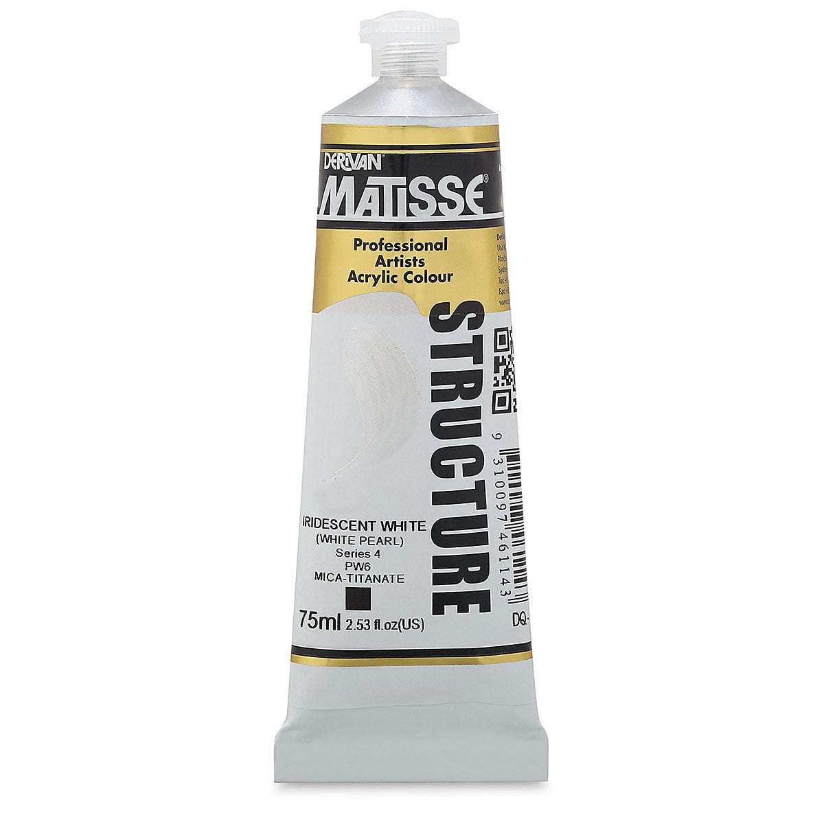 Matisse Structure Paint - Iridescent White, 75 ml - Walmart.com