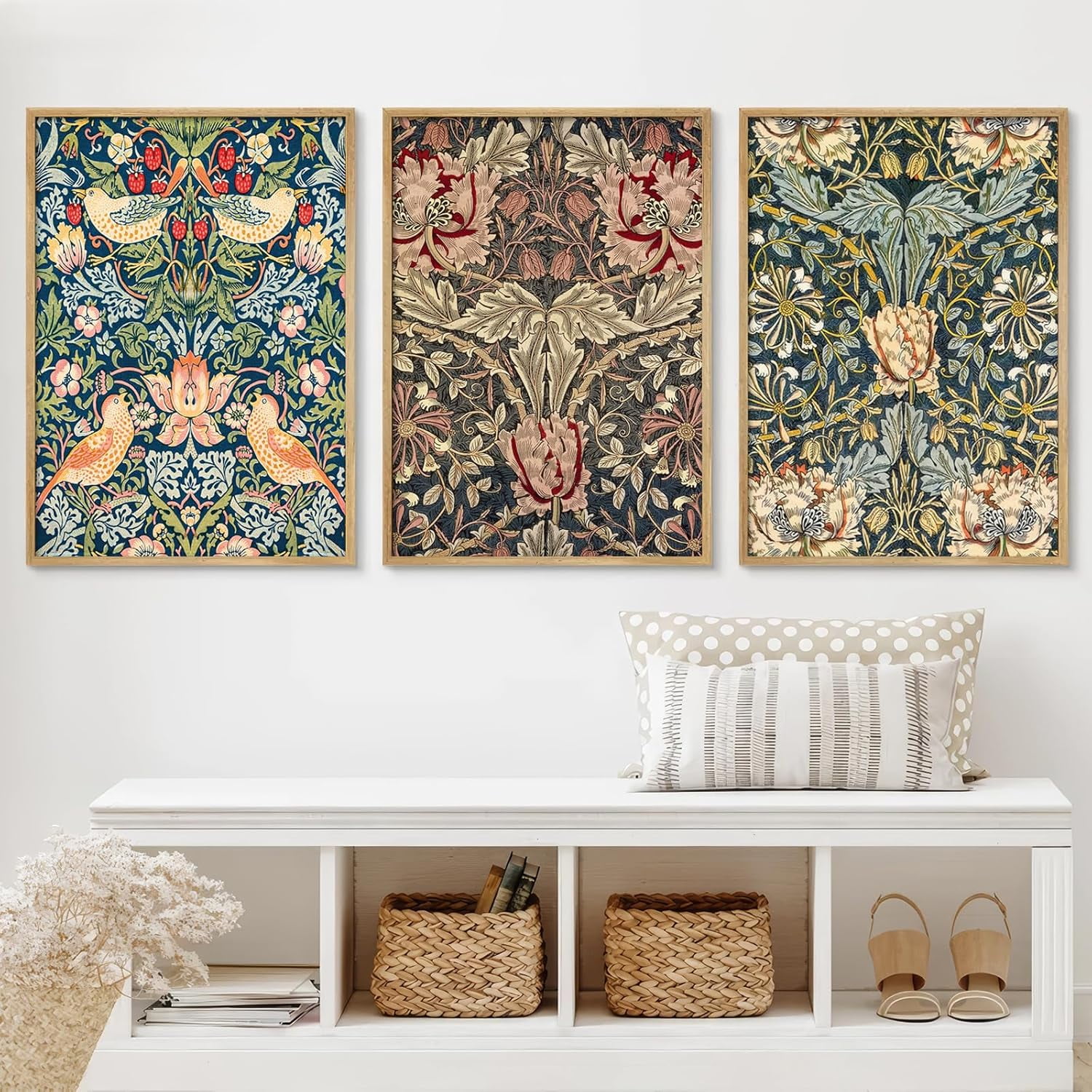 Matisse Wall Art Set of 3,Sage Green Wall Decor,Abstract Matisse Canvas ...