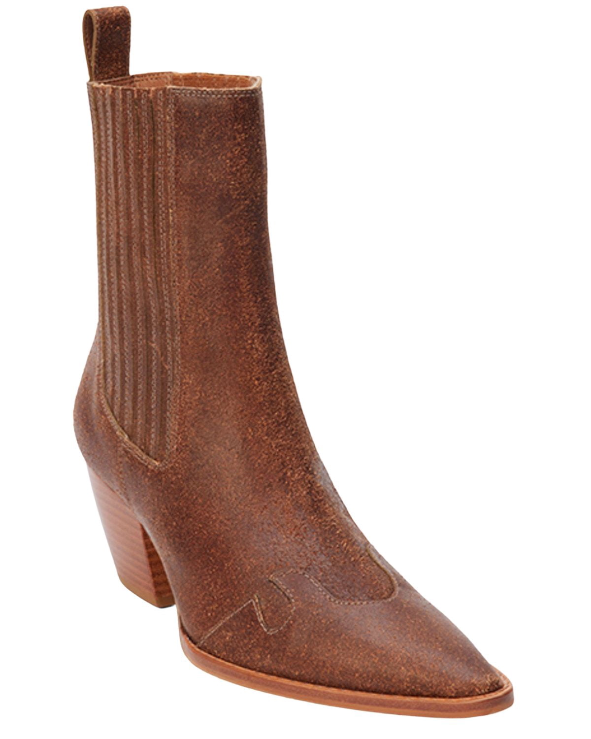 Matisse Women's Collins Short Boot Snip Toe Brown 7 M US - Walmart.com