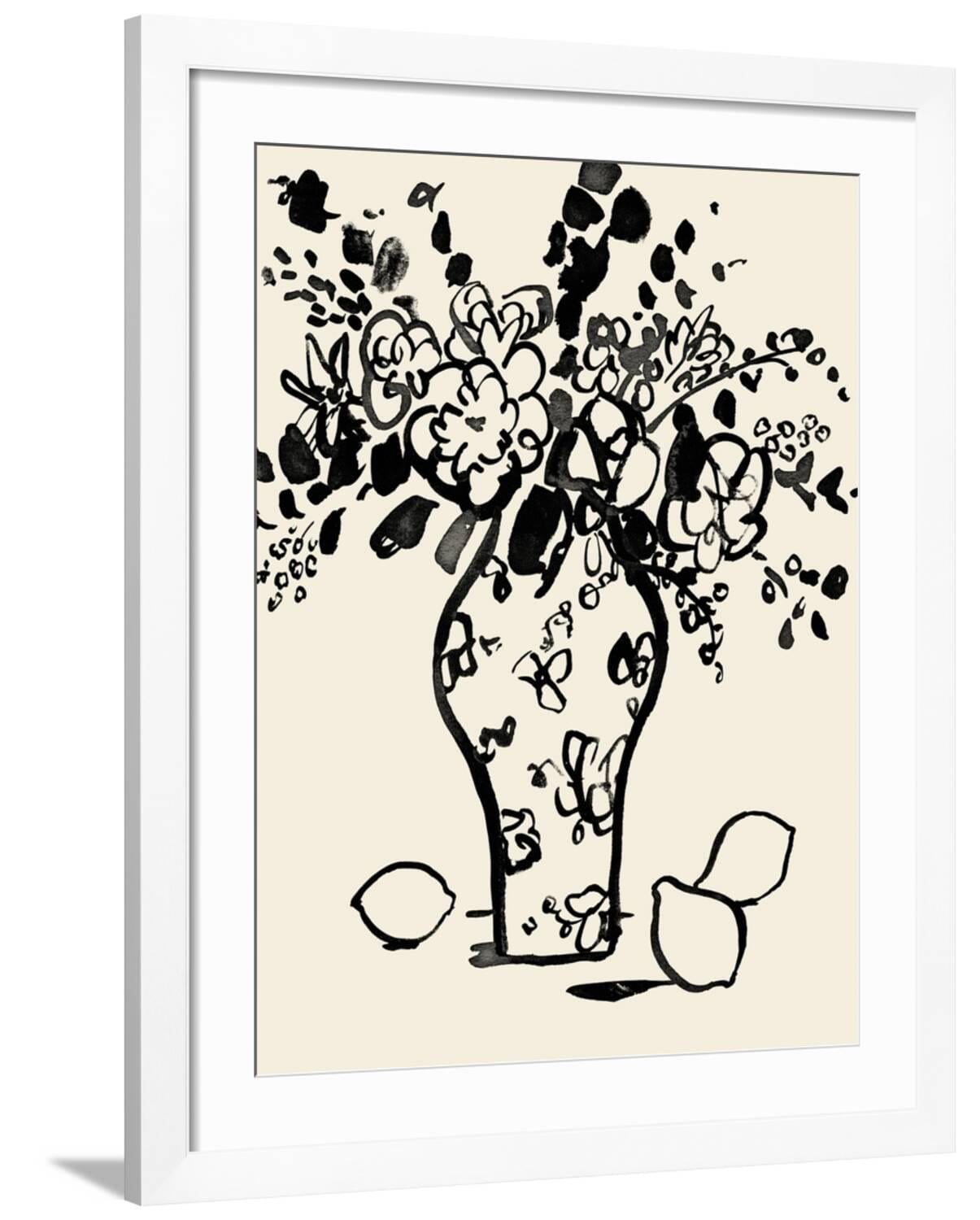 Art.com Matisse's Muse Still Life I Art Print by Victoria Barnes, White ...