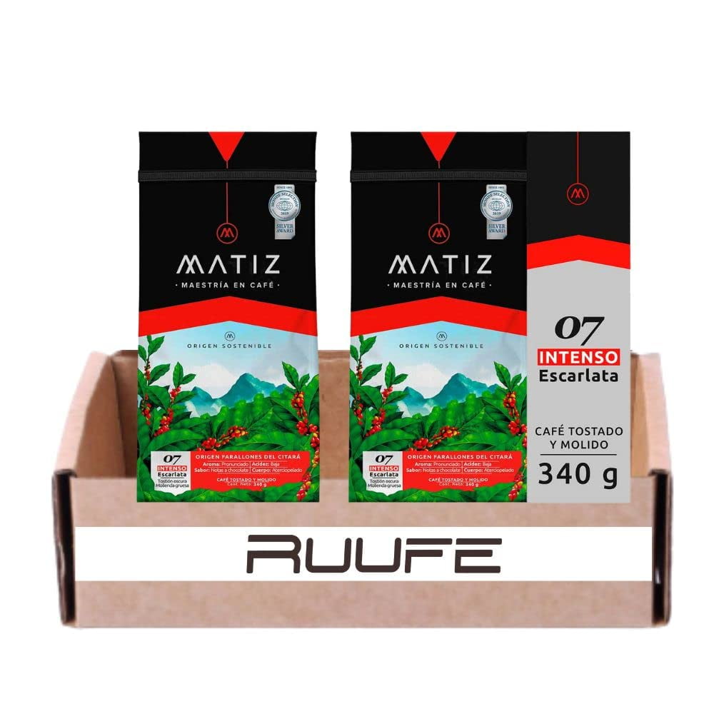 Matiz Colombian Coffee (Pck of 2) Matiz Cafe Colombiano intense roasted ...