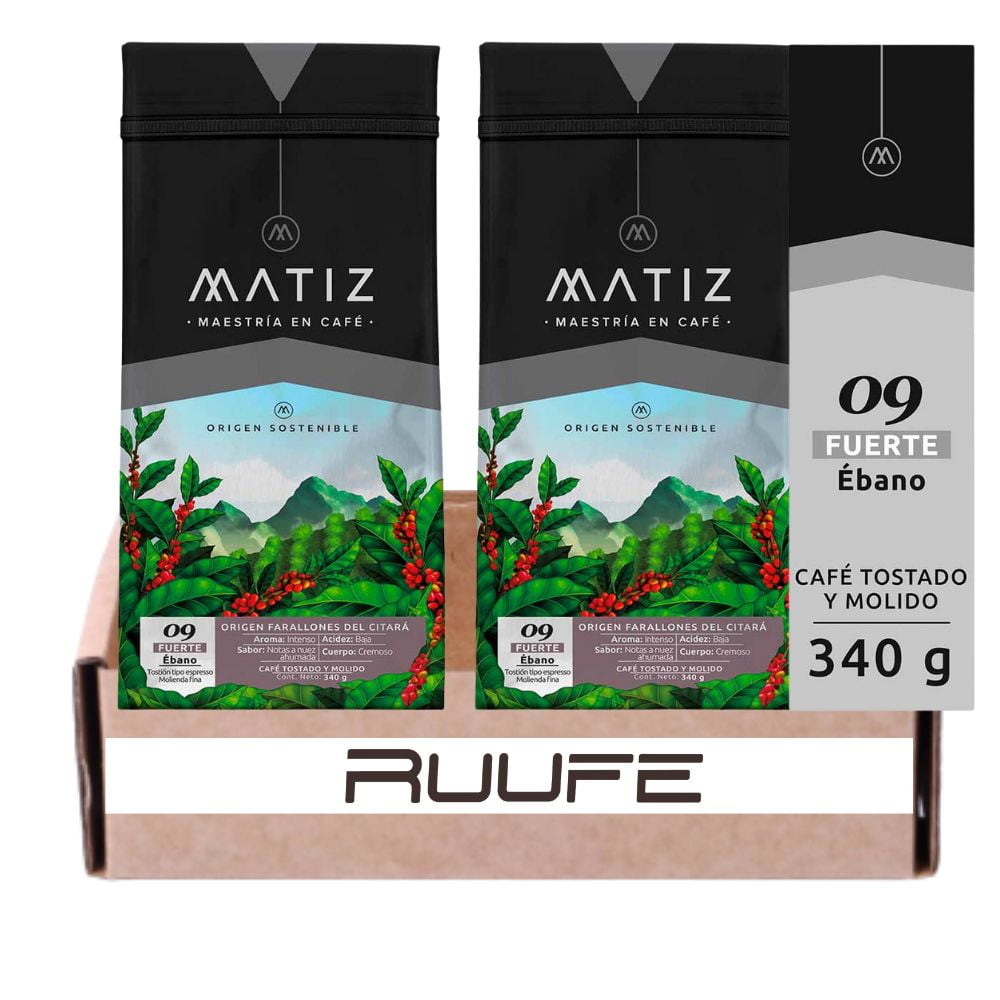 Matiz Premium 100% Colombian Strong Coffee, Medium Roast, Ground (2 ...