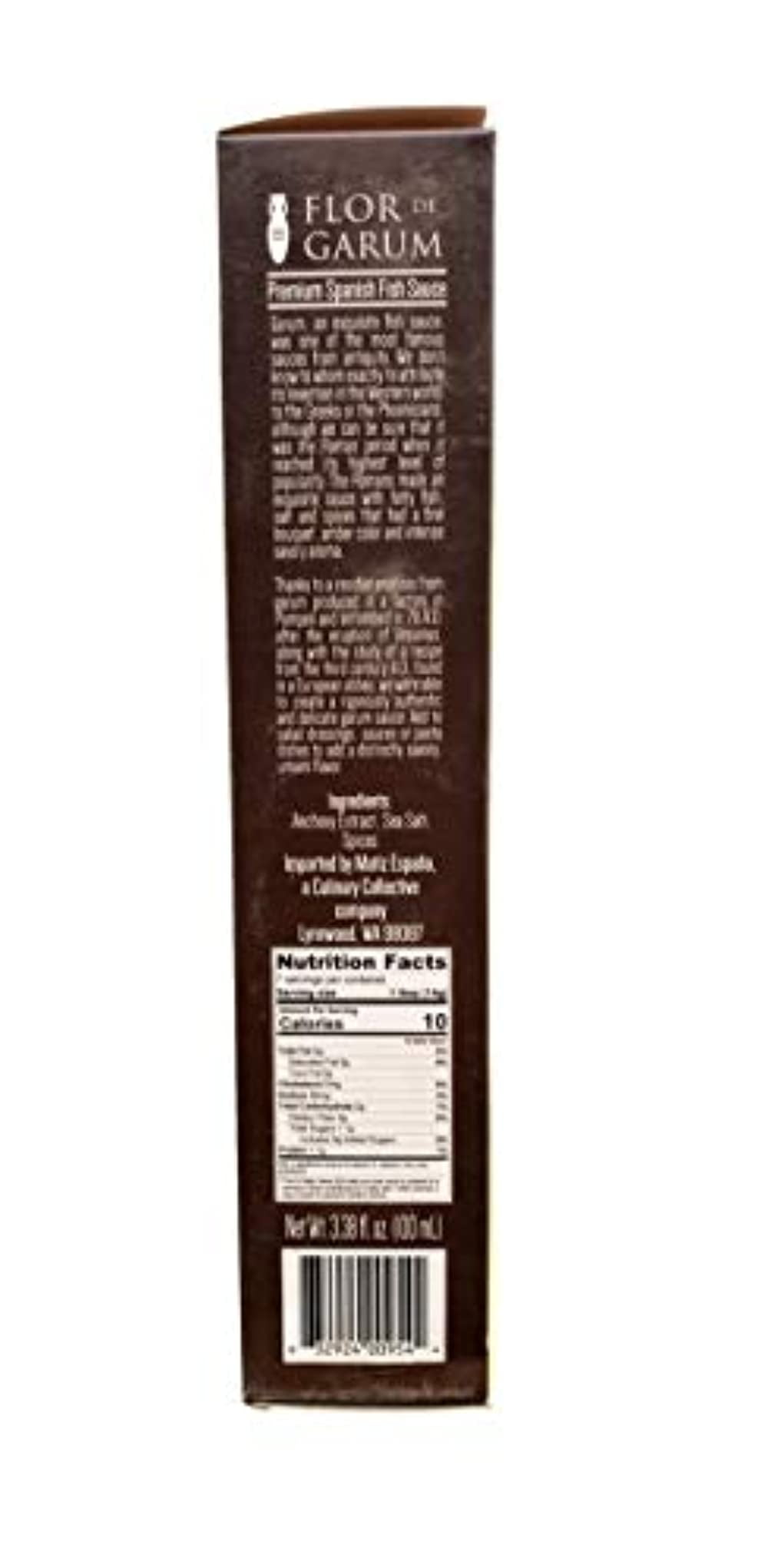 Matiz, Premium Spanish Fish Sauce, 100ml, Flor de Garum - Walmart.com