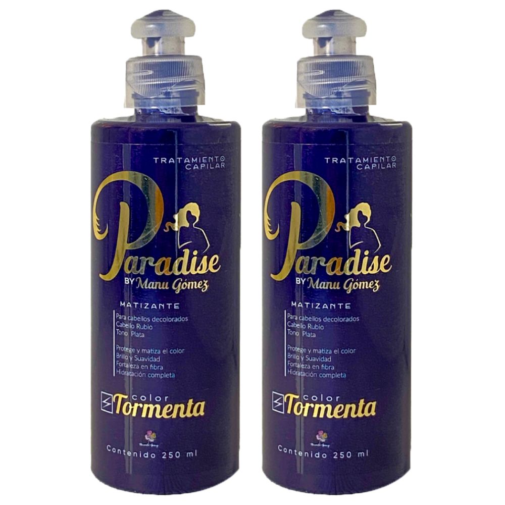 Cenizo Matizantes Tormenta Color cenizo Paradise By Manuela Gomez 250gr ...