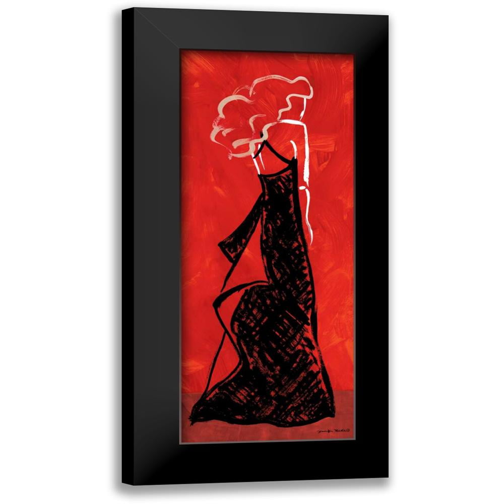 Matla, Jennifer 8x14 Black Modern Framed Museum Art Print Titled - Shy ...