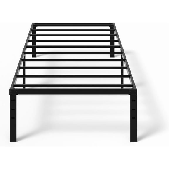 Bed Frame, Metal Platform No Box Spring Needed, Low Profile Mattress ...