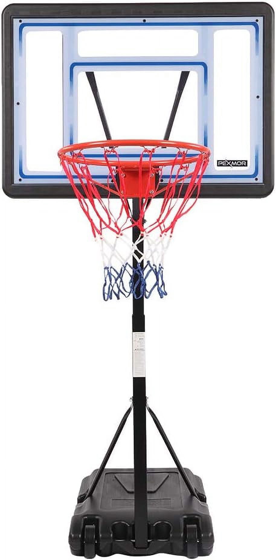 Matladin Pool Basketball Hoop & vplleyball Poolside, Portable for ...