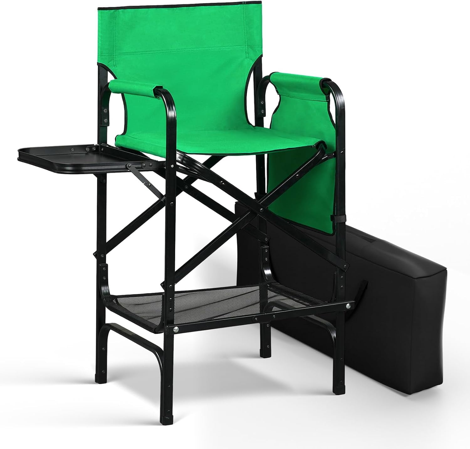 Matladin Tall Directors Chair with 30'' Seat Height, Portable Folding ...