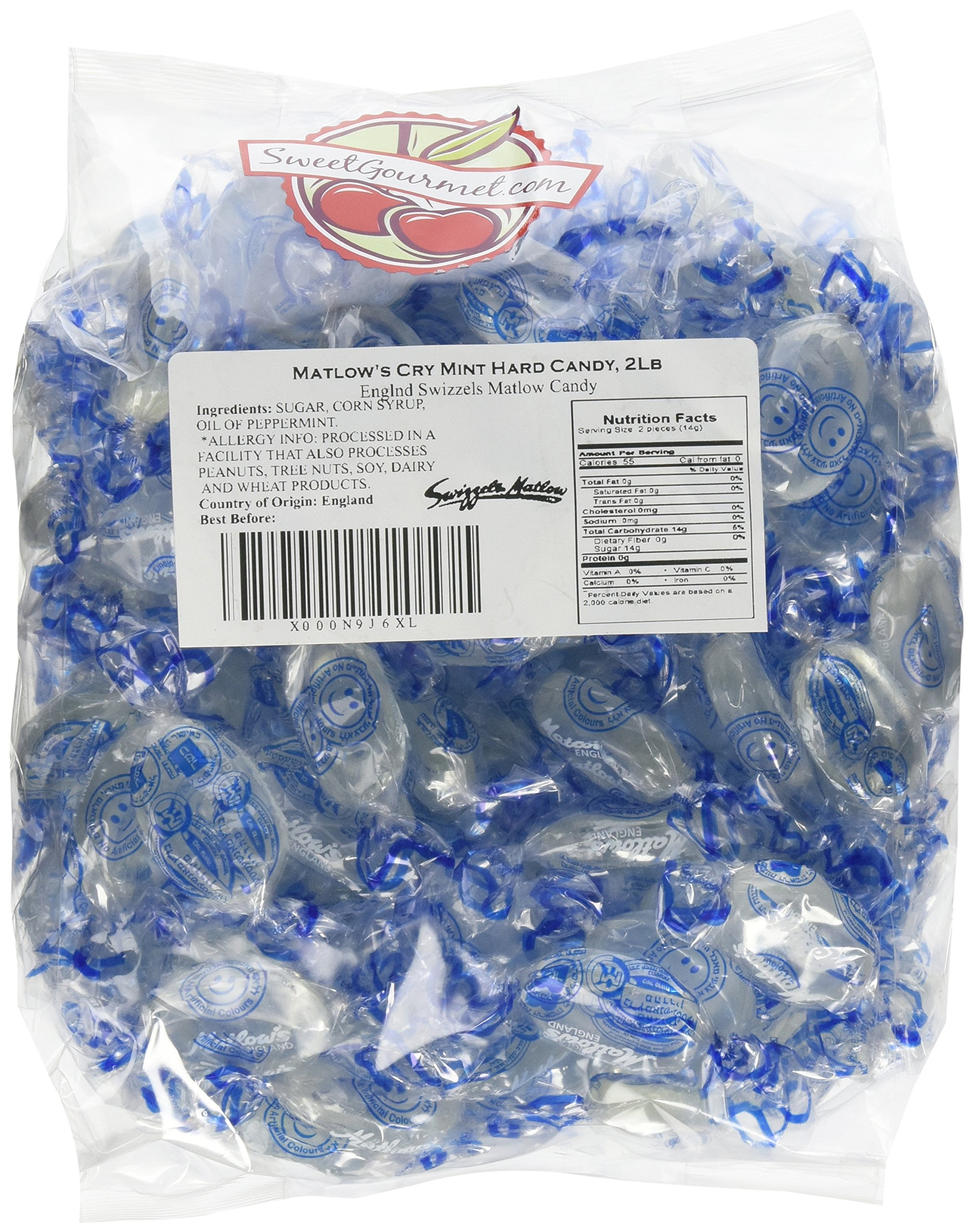 Matlow's Hard Mint Candy SAF21 | Kosher Mint Candy - Individually ...