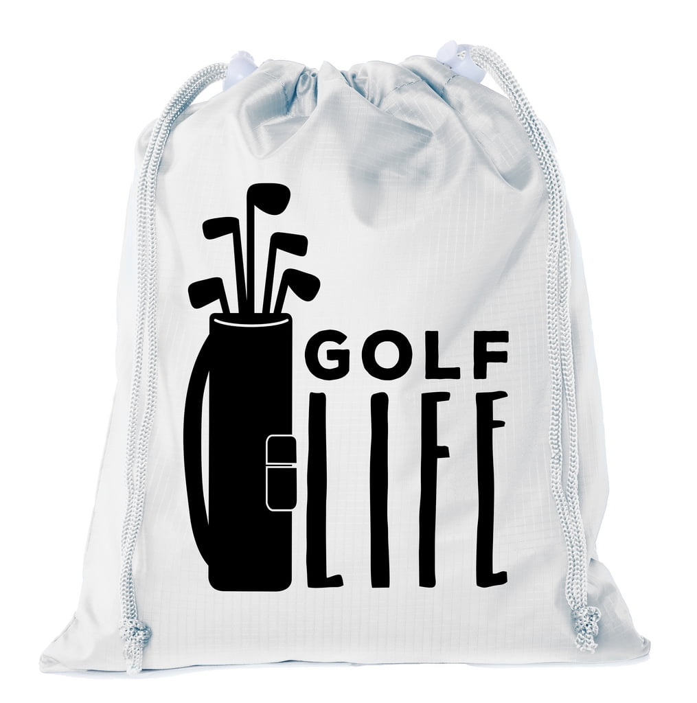 Mato & Hash Mini Drawstring Golf Bags | Golf Favor Bags for Leagues and ...