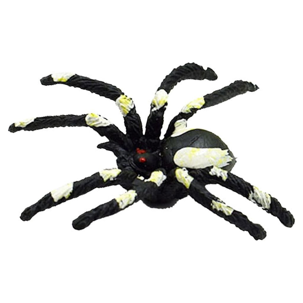Matoen 12 PCS Mini PVC Spiders Small Fake Spiders Scary Realistic ...