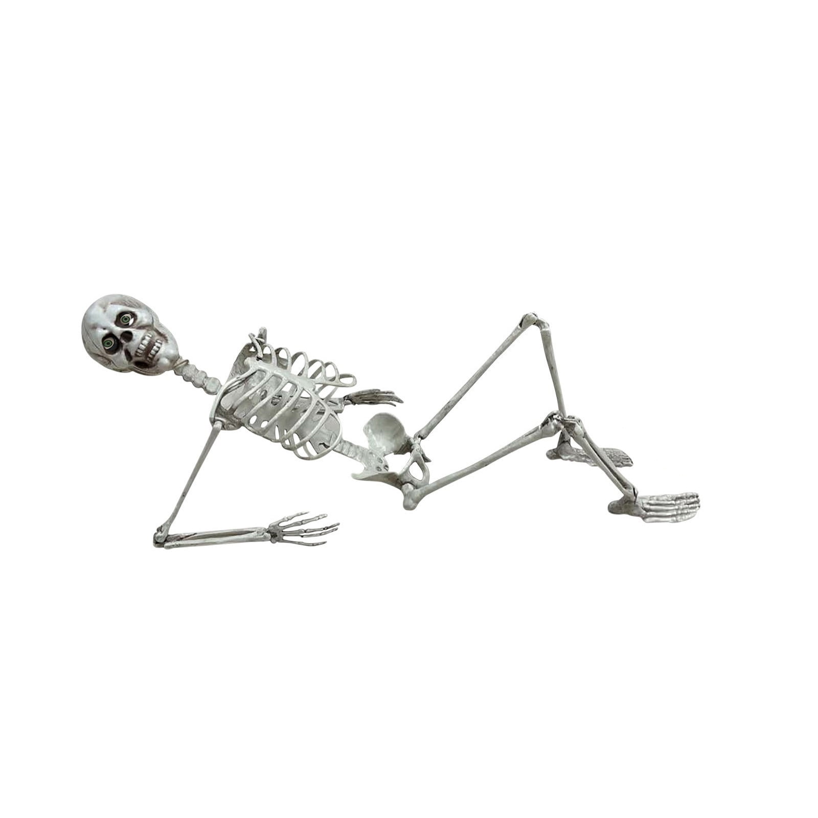 Matoen 2.3ft/2cps Halloween Skeleton, Halloween Plastic Human Realistic ...