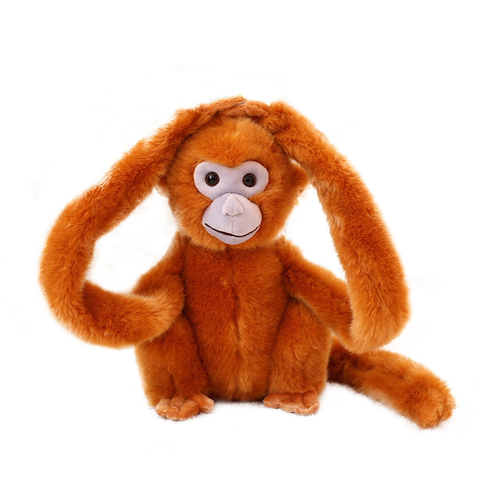 Matoen 9" Monkey Plush Stuffed Animal, Hanging Stuffed Animal Monkey ...