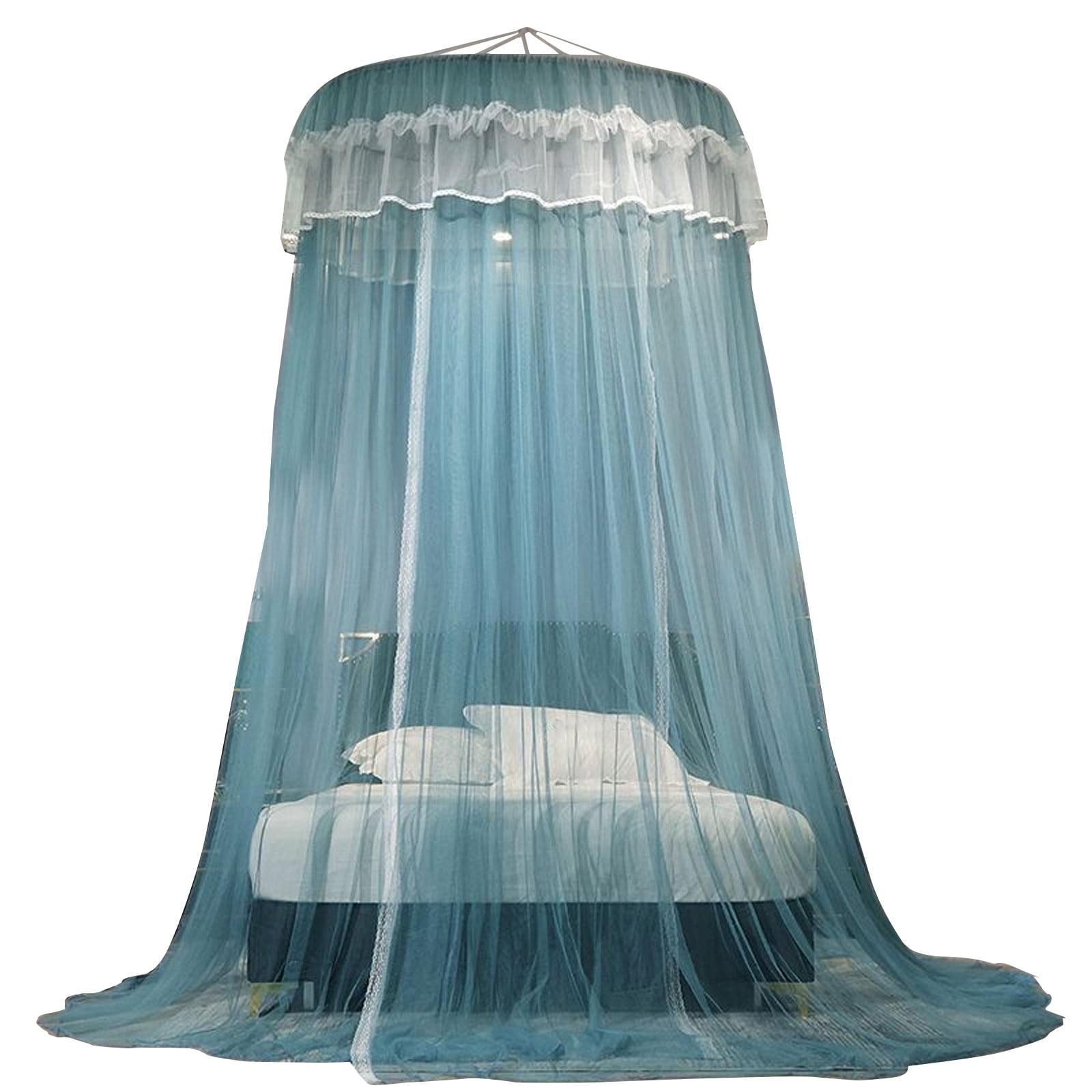 Matoen Bed Canopy for Girls, Princess Bed Curtain Net Large Size ...