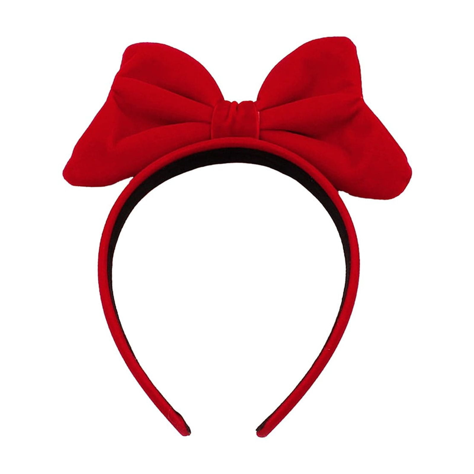 Matoen Bow Headband for Women Girls, Large Red Bow, Fashion Party ...