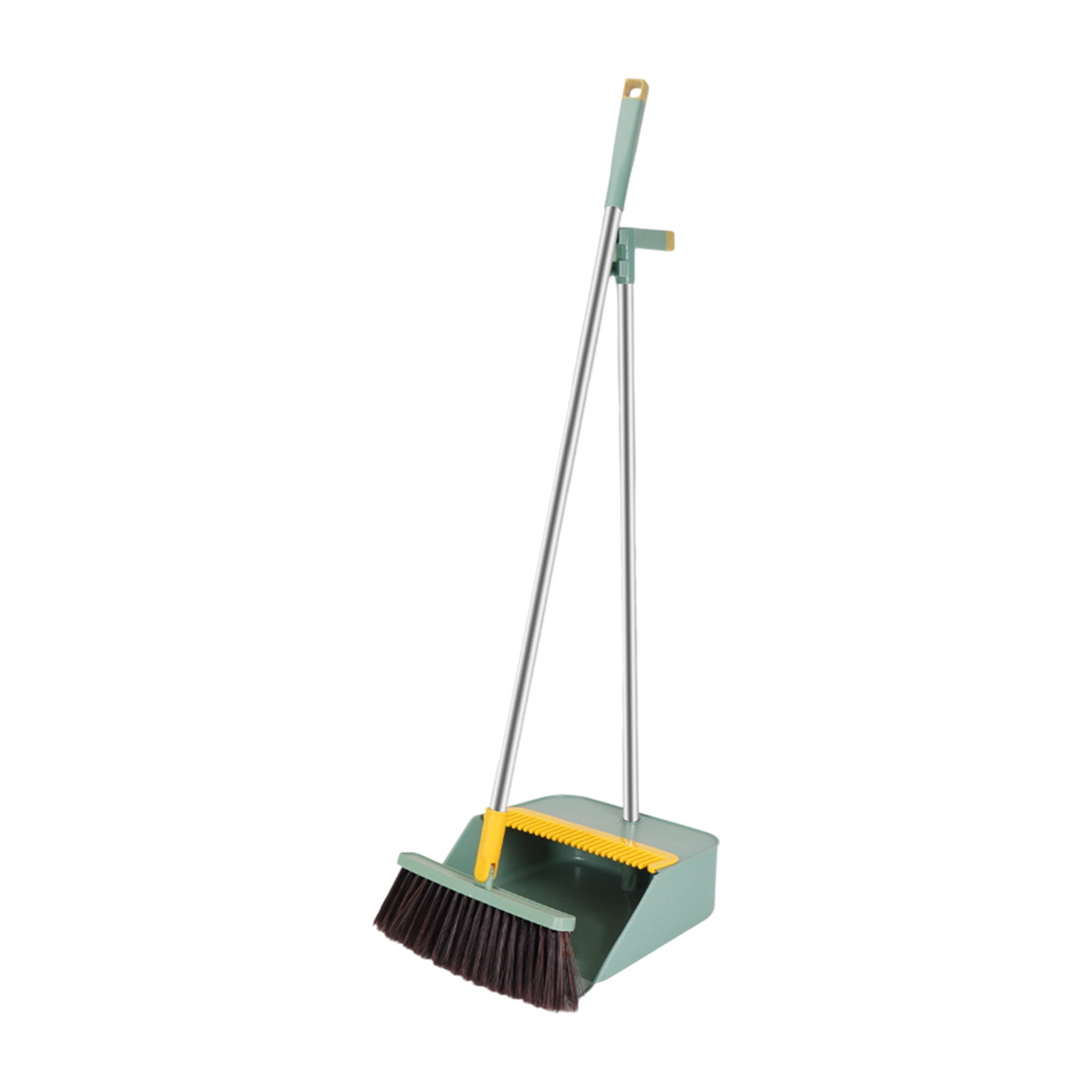 Matoen Broom and Dustpan 2-in-1 Set with 33-Inch Long Handle – Space ...
