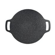 Lodge 6.5" Grill Pan Seasoned Cast Iron, L3GP, with ribs in the pan ...