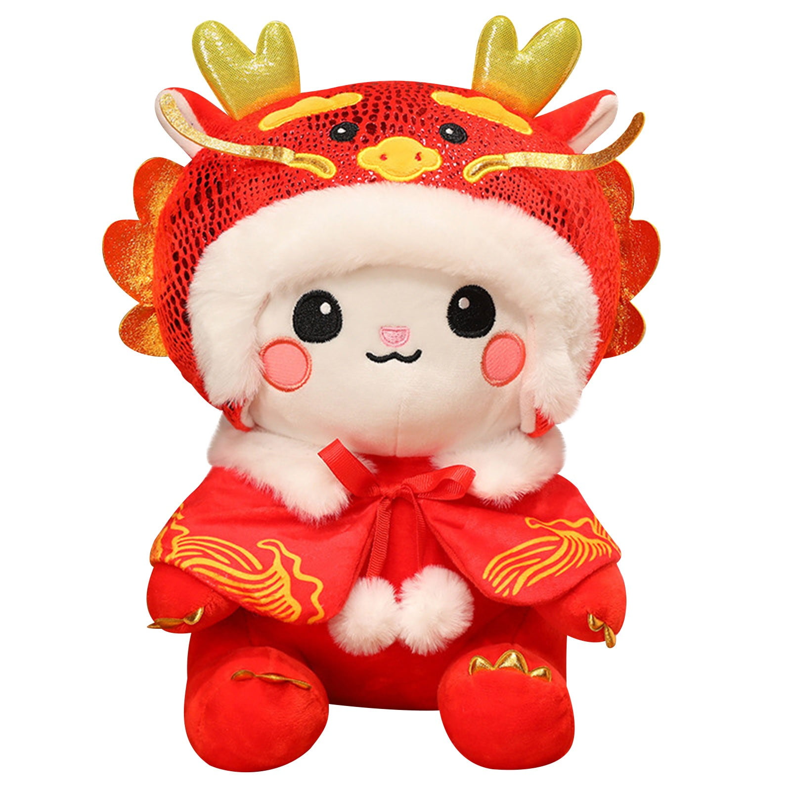 Matoen Chinese Dragon Plush Toys, 2024 Chinese New Year Dragon Plush ...