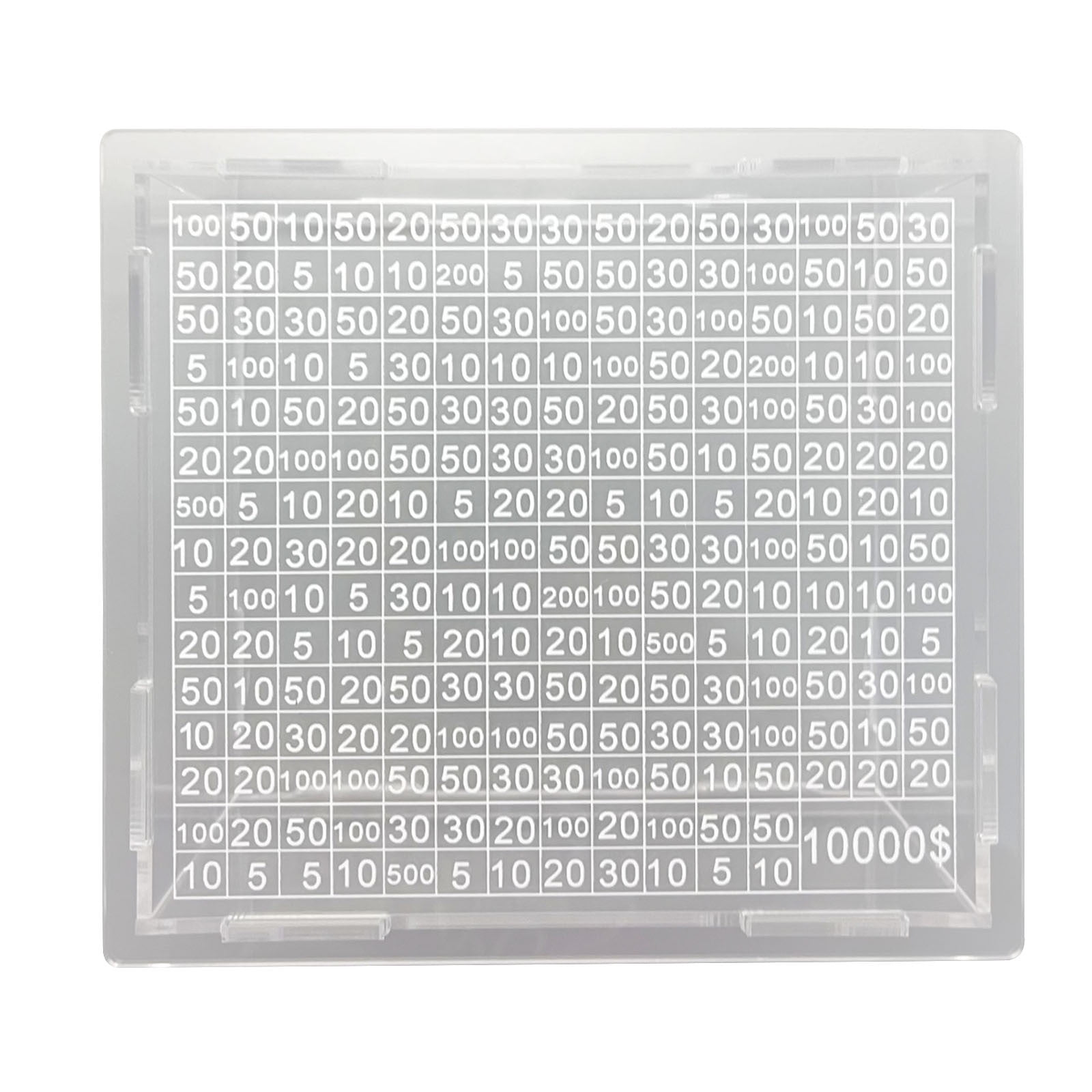 Matoen Clear Money Box Money Bank, Countdown Money Saving Box with ...