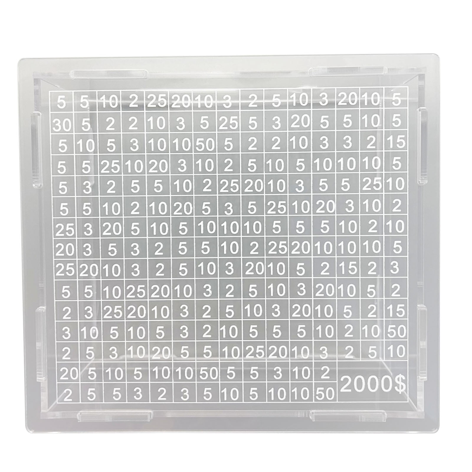 Matoen Clear Money Box Money Bank, Countdown Money Saving Box with 2000 ...