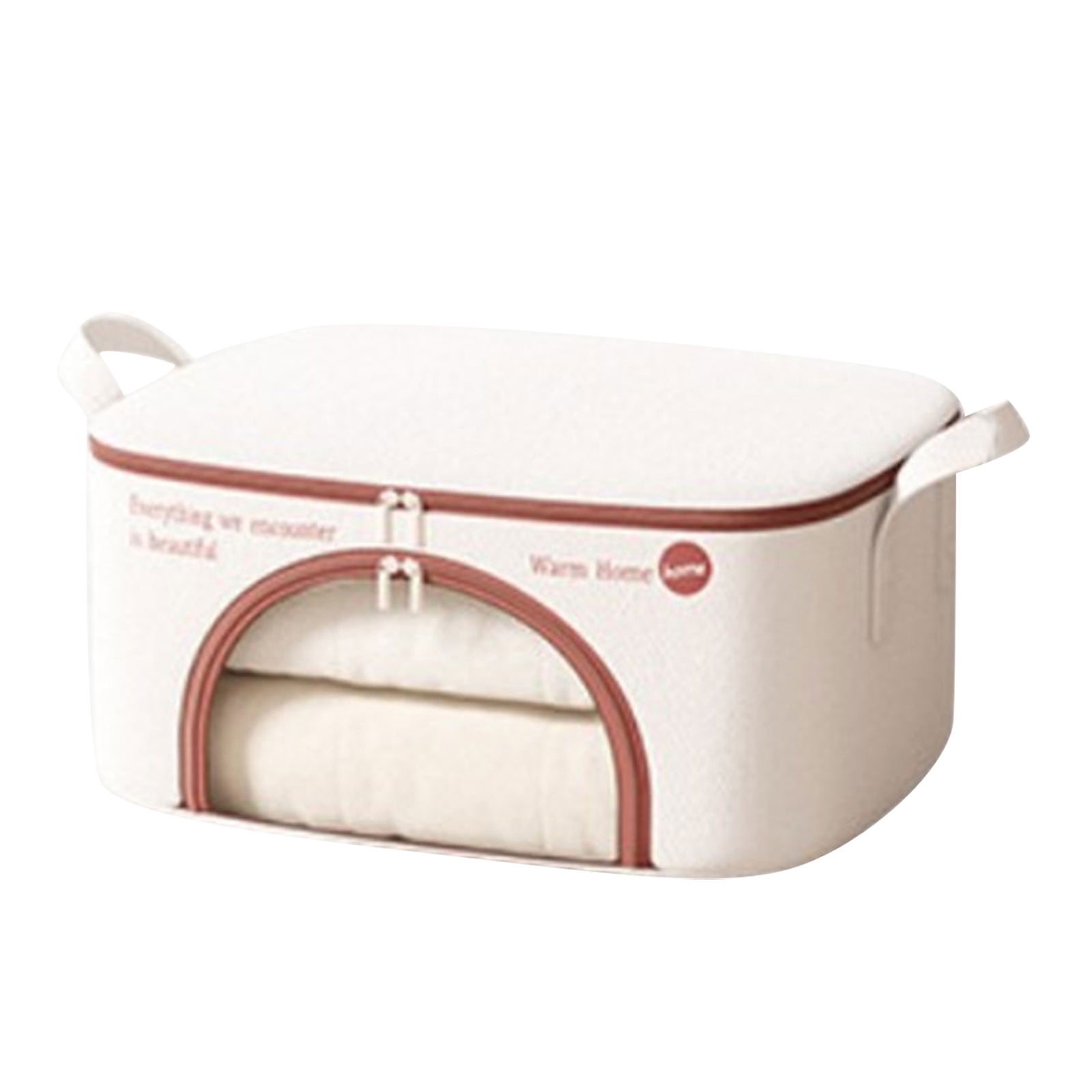 Matoen Clothes Storage Bins Box, Linen Fabric Foldable Stackable ...