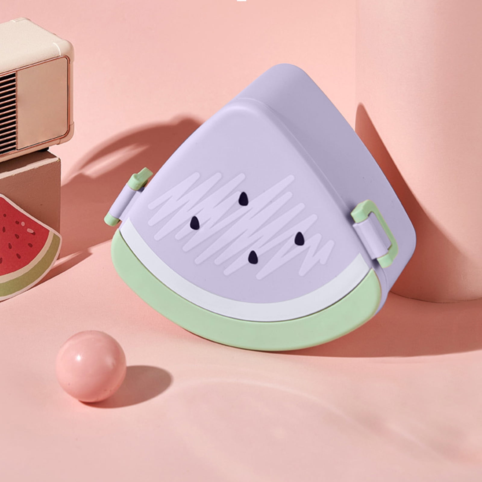 Matoen Cute Junior Bento Box - Leakproof Microwaveable Lunch Container ...