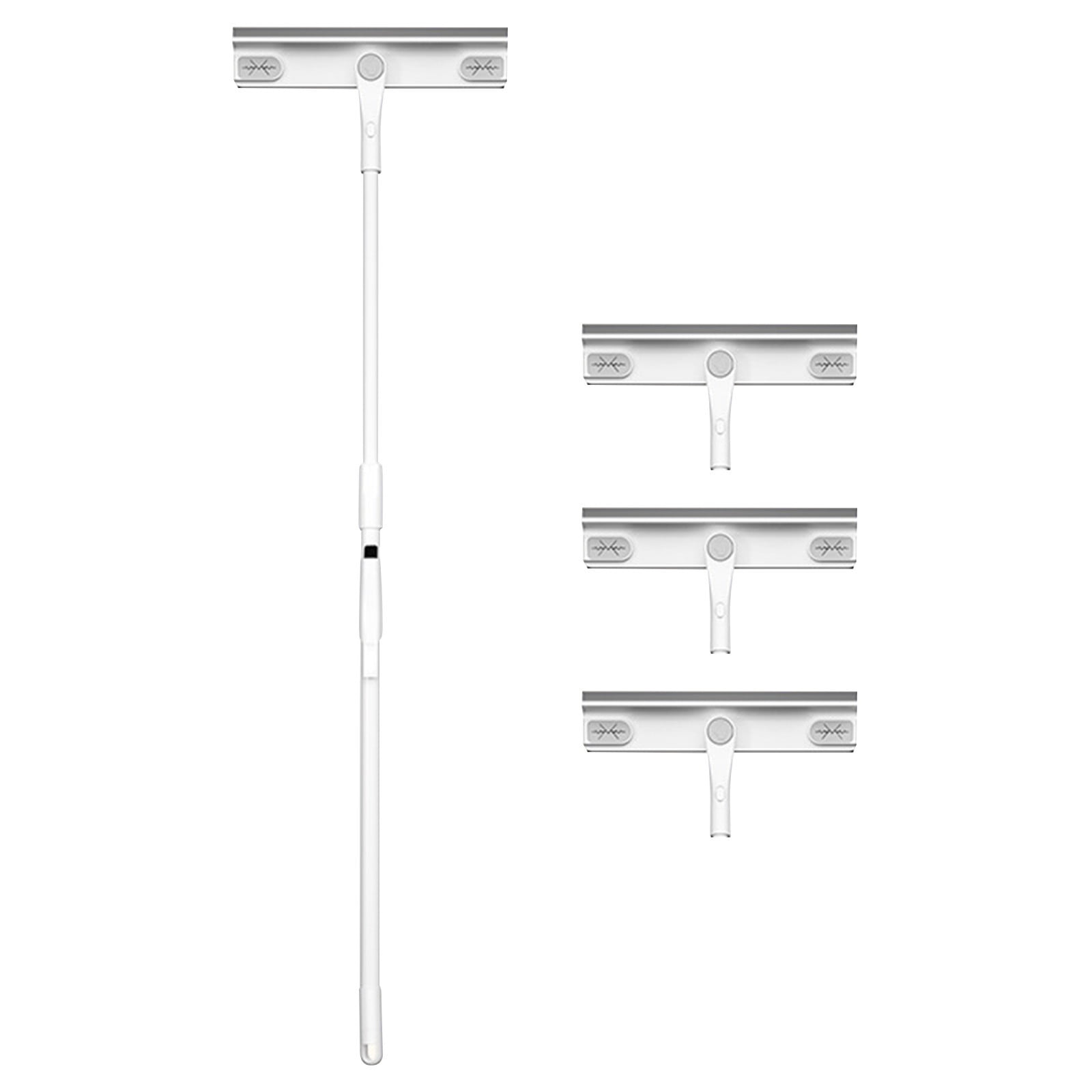 Matoen Double-Sided Window Cleaning Mop - Telescopic Pole Glass Cleaner ...