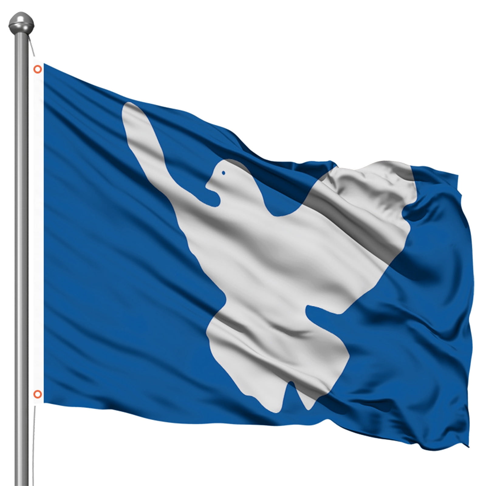 Matoen Dove Garden Flag Peace White Dove with Swings Flying in the Sky ...