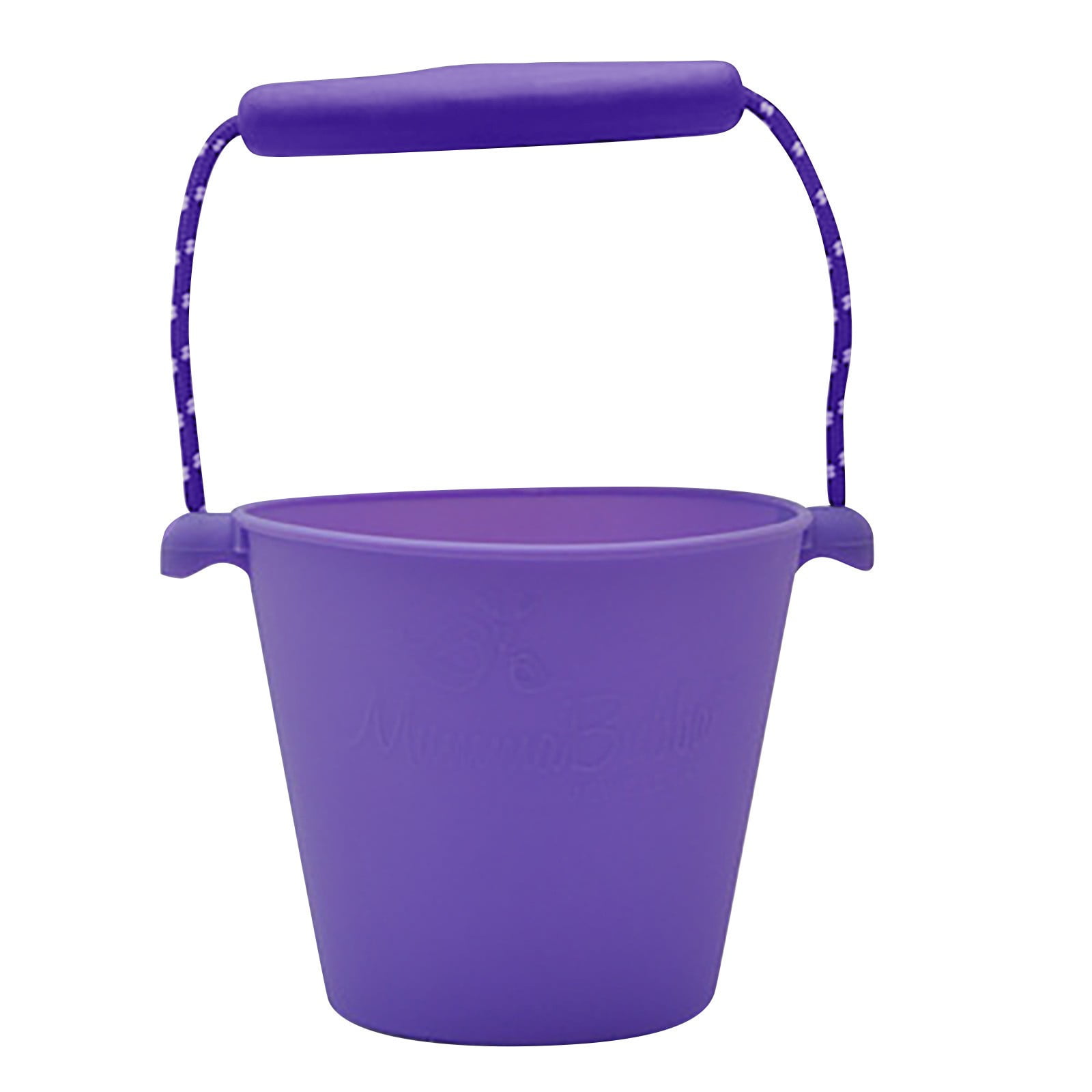 Matoen Foldable Beach Bucket, Kids Silicone Beach Toys Potable and ...