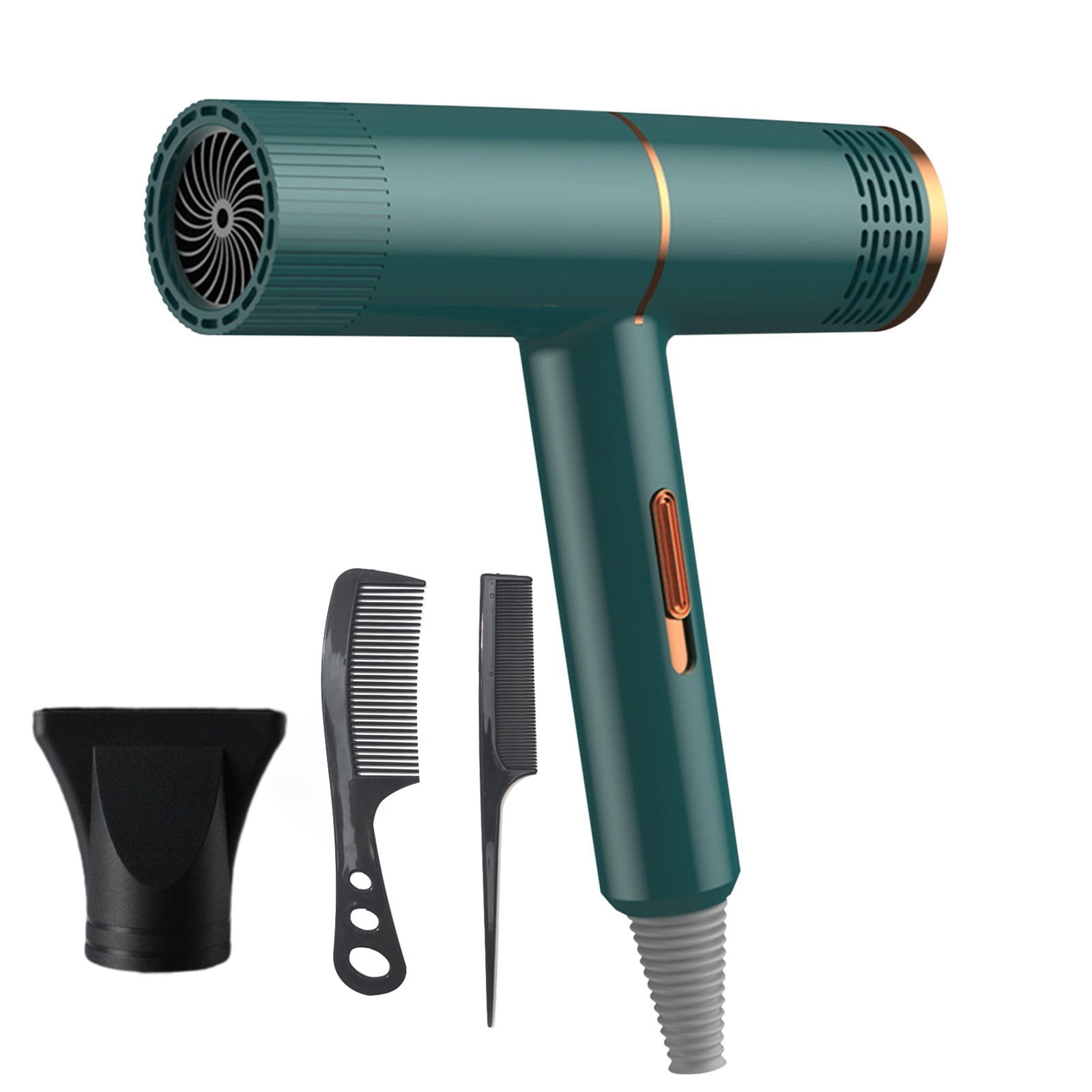 Matoen Foldable Hair Dryer, Powerful Ionic Blow Dryer with Combs for ...