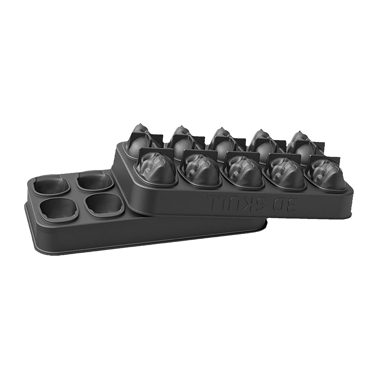 Matoen Halloween 10 Skull Chocolate Mold, Silicone Skeleton Mold for ...