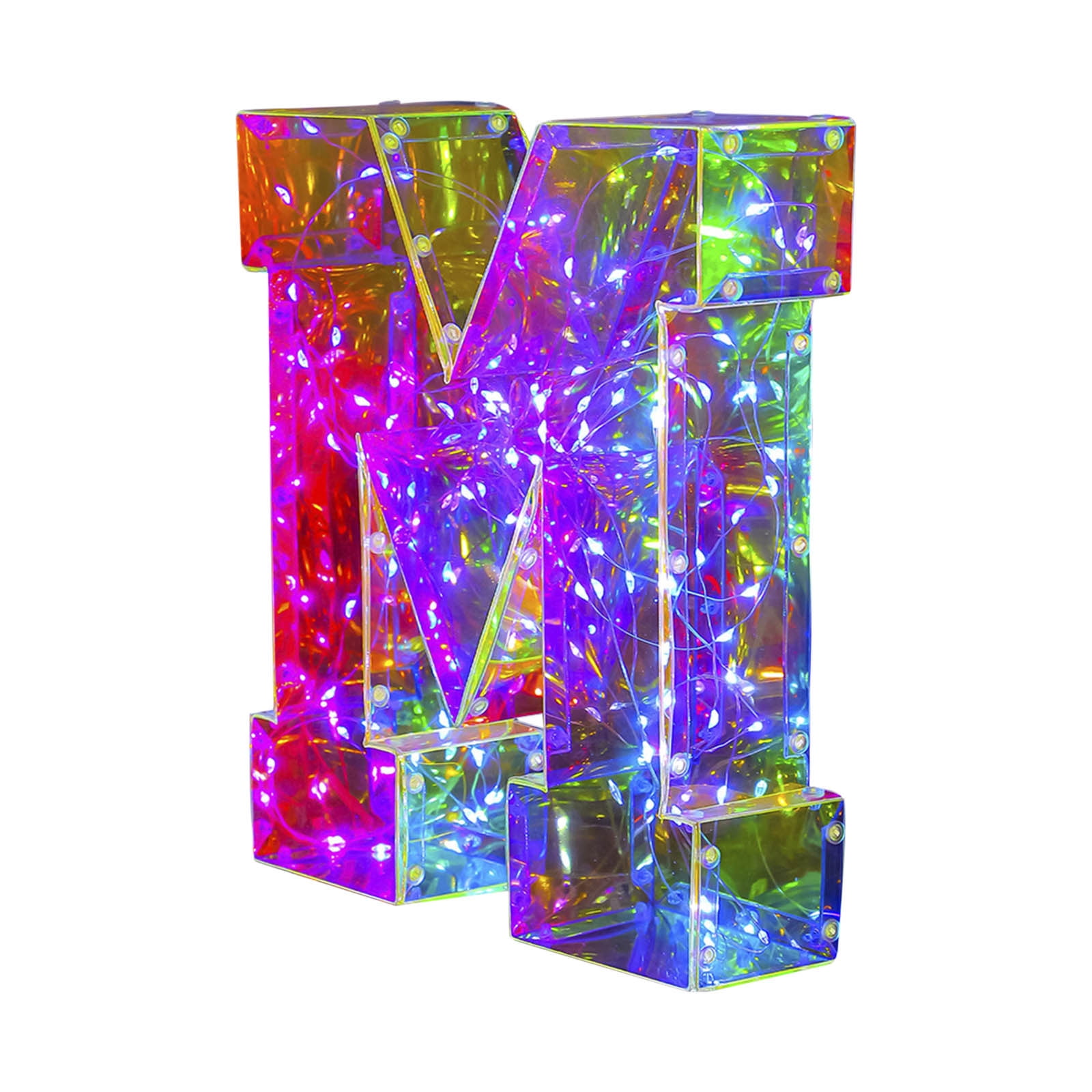 Matoen LED Marquee Letter Lights, Diamond Bulb Light Up Letters for ...
