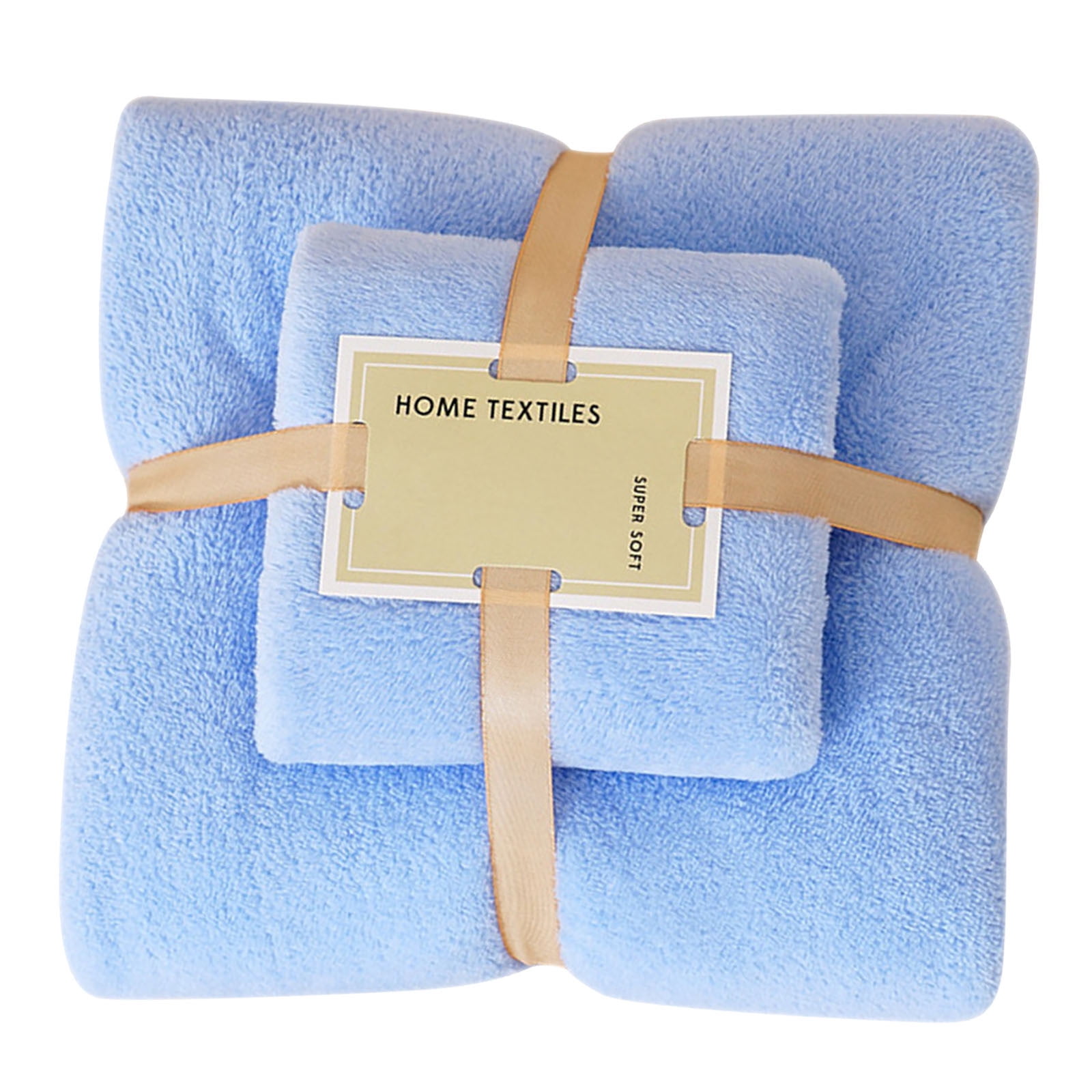 Matoen Large Bath Towel Set for Adults- 1 Bath Towel &1 Face Towel ...