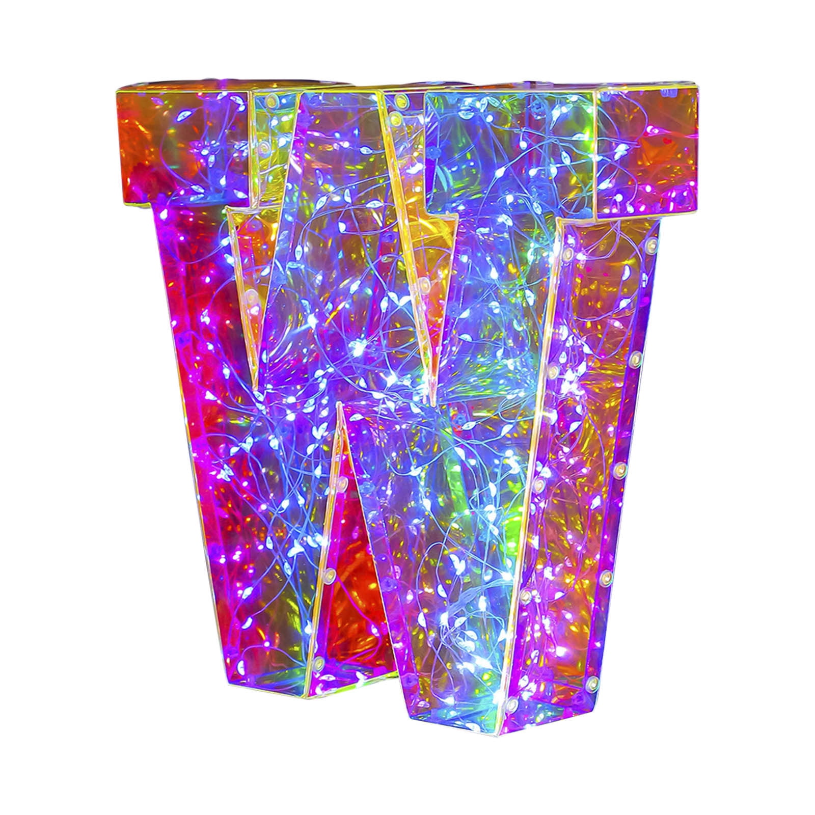 Matoen Marquee LED Letter Lights Wedding Decoration, Pink Glitter ...