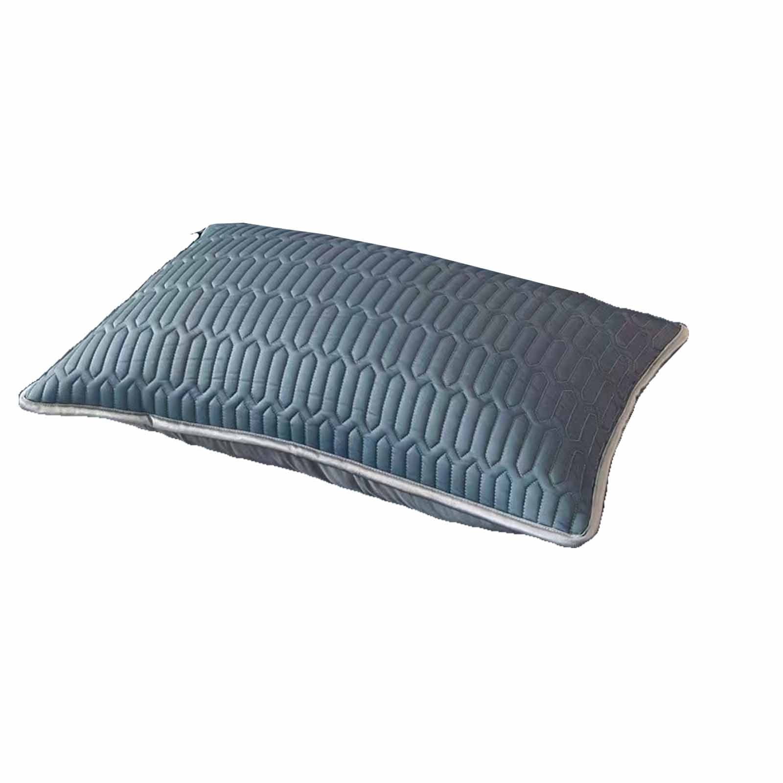 Matoen Memory Foam Cervical Rubber Pillow Cover - Hypoallergenic ...