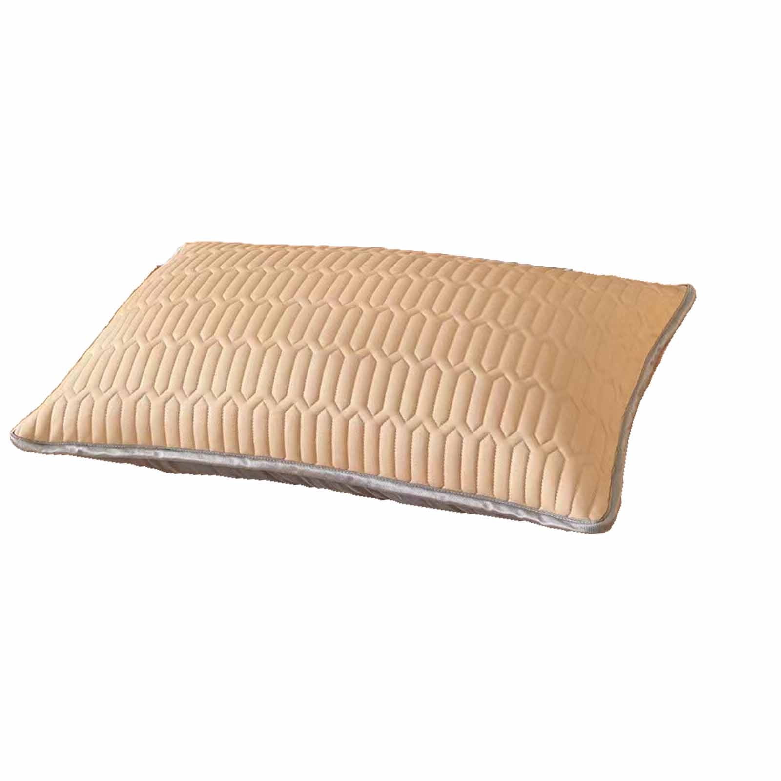 Matoen Memory Foam Cervical Rubber Pillow Cover - Hypoallergenic ...
