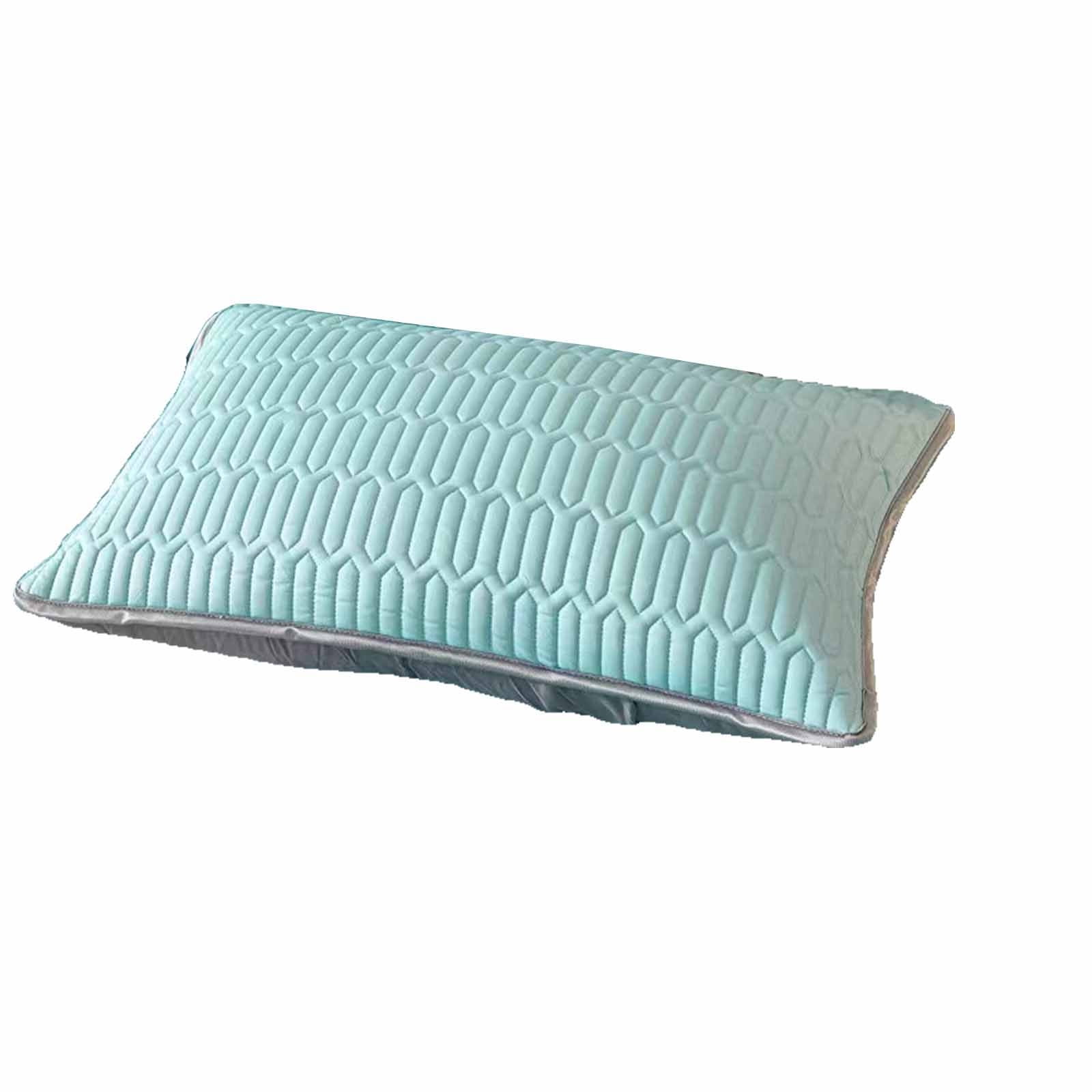 Matoen Memory Foam Cervical Rubber Pillow Cover - Hypoallergenic ...