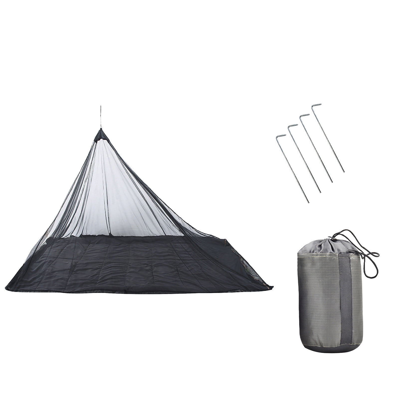 Matoen Teepee Tent, Oxford Fabric Black, 220cm × 120cm - Walmart.com