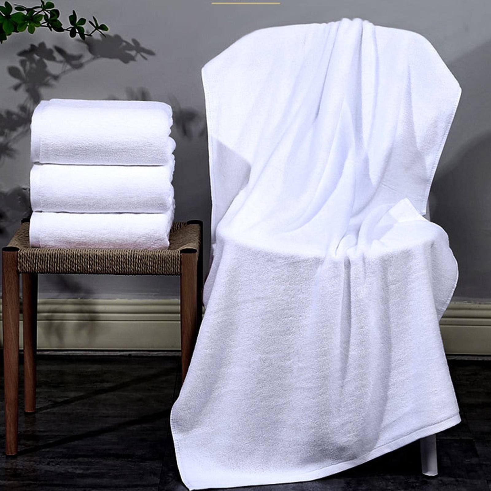 Matoen Oversized Fade Resistant Bath Towel, Cotton Towels for Bathroom ...