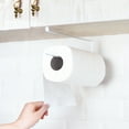 Matoen Paper Towel Holder Under Cabinet for Kitchen, Adjustable Clip ...