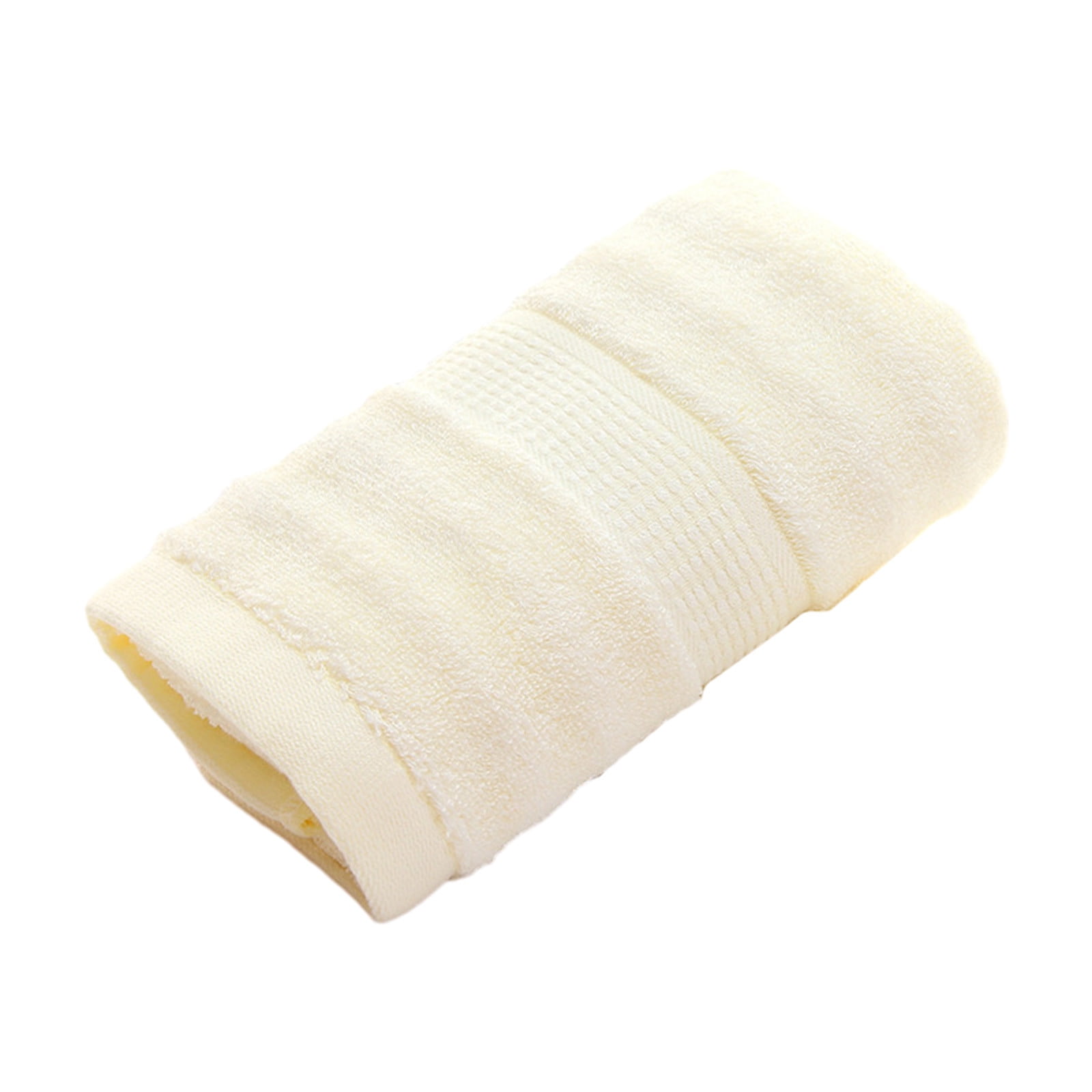 Matoen Quick Dry Hand Towels (13x29 Inches, Cream) - Cotton Face Towels ...