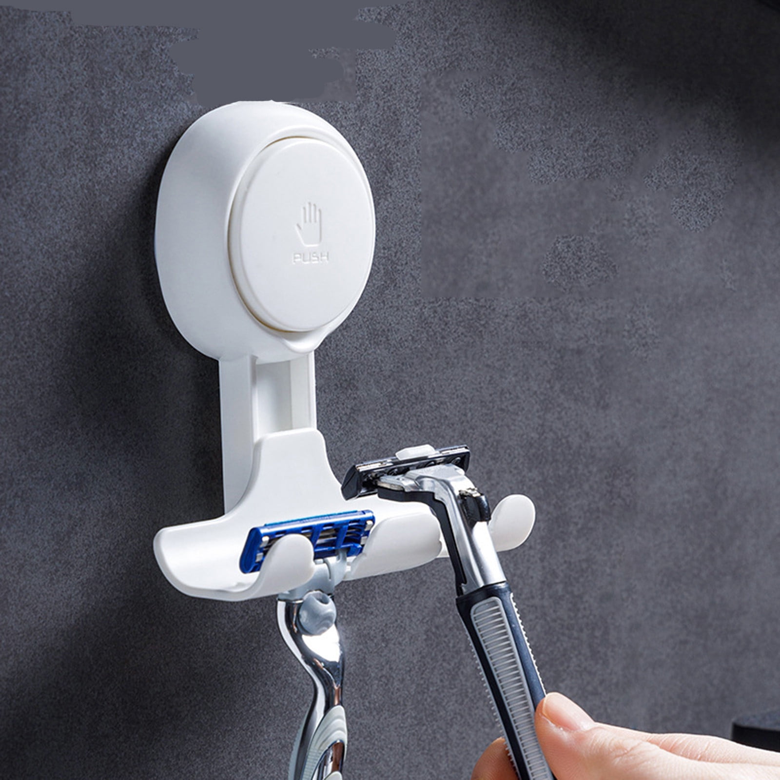 Matoen Razor Holder for Shower, Suction Cup Hooks Powerful Vacuum ...